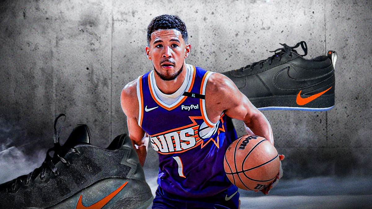 Devin Booker celebrates 70-point game with Nike Book 1 PE