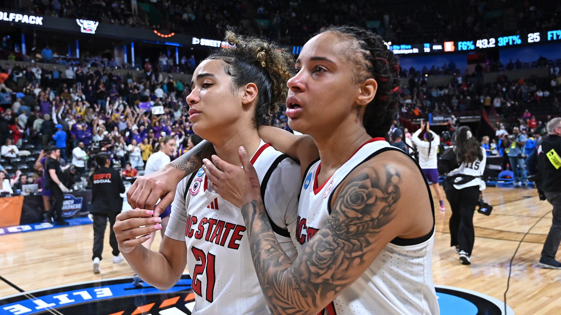 NC State’s season ends with 80-73 loss to LSU