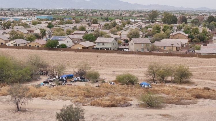 12News gets answers after concern grows over homeless encampment near ...