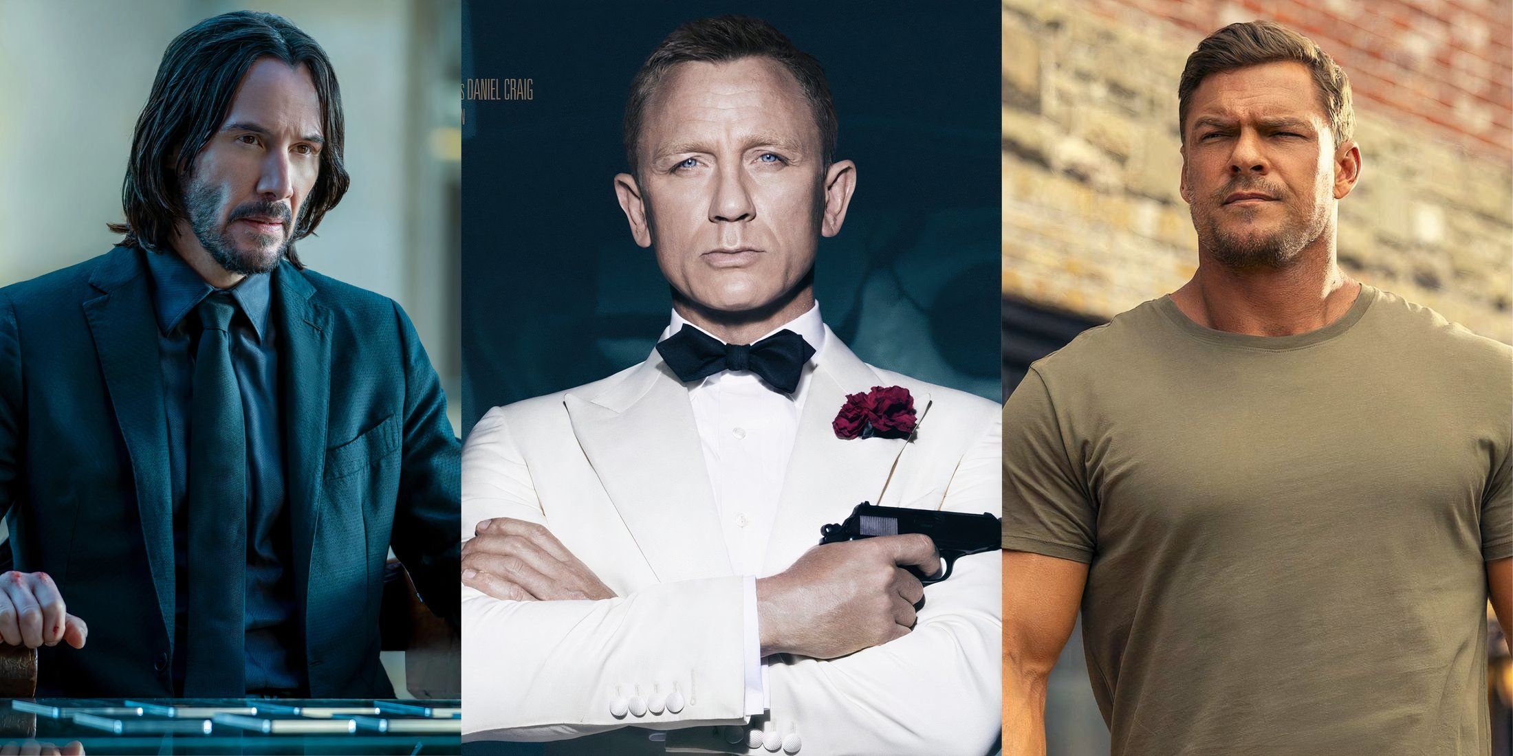 Reacher vs. John Wick vs. James Bond: Who is the Ultimate Action Hero?