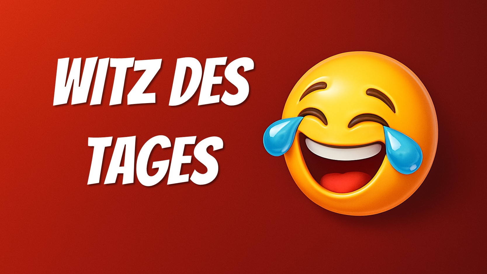 Witz des Tages: "Hey Jupp, treibst du eigentlich Sport?"