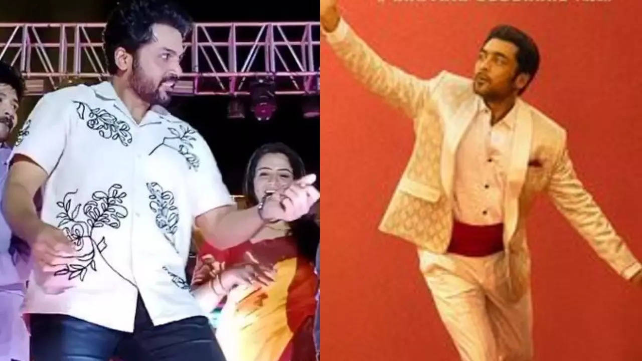 Karthi rocks with 'Kanimaa' dance steps from Suriya's 'Retro'