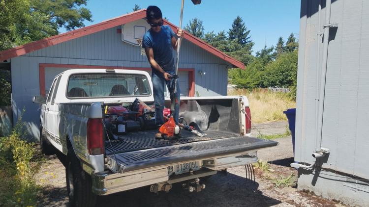 'Fell to my knees': Thieves steal young business owner's work truck and ...