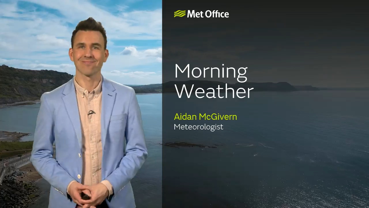 Met Office Saturday morning weather forecast 29/03/25