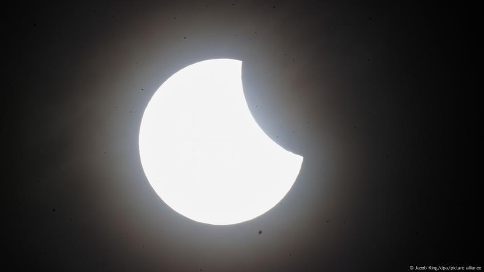 Europe watches partial solar eclipse