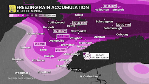 Spring ice storm underway in Ontario with major power, travel impacts