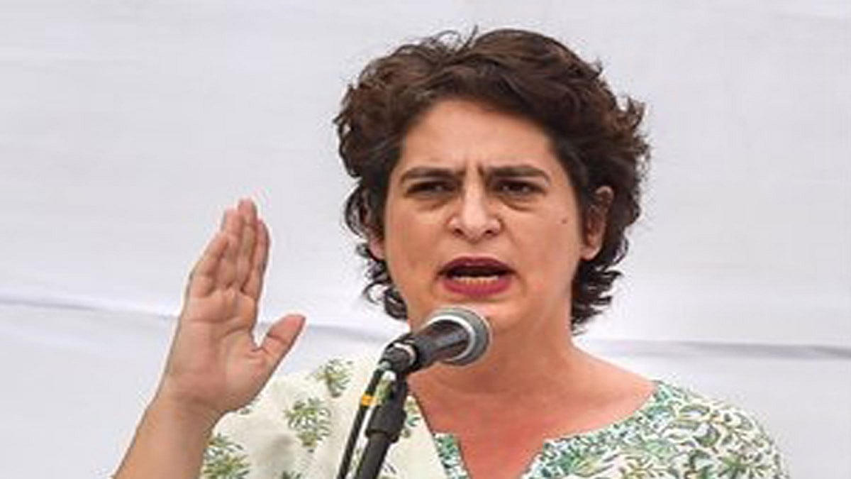 Anti-Constitutional: Priyanka Gandhi on bills proposing norms to remove PM, CM over criminal charges