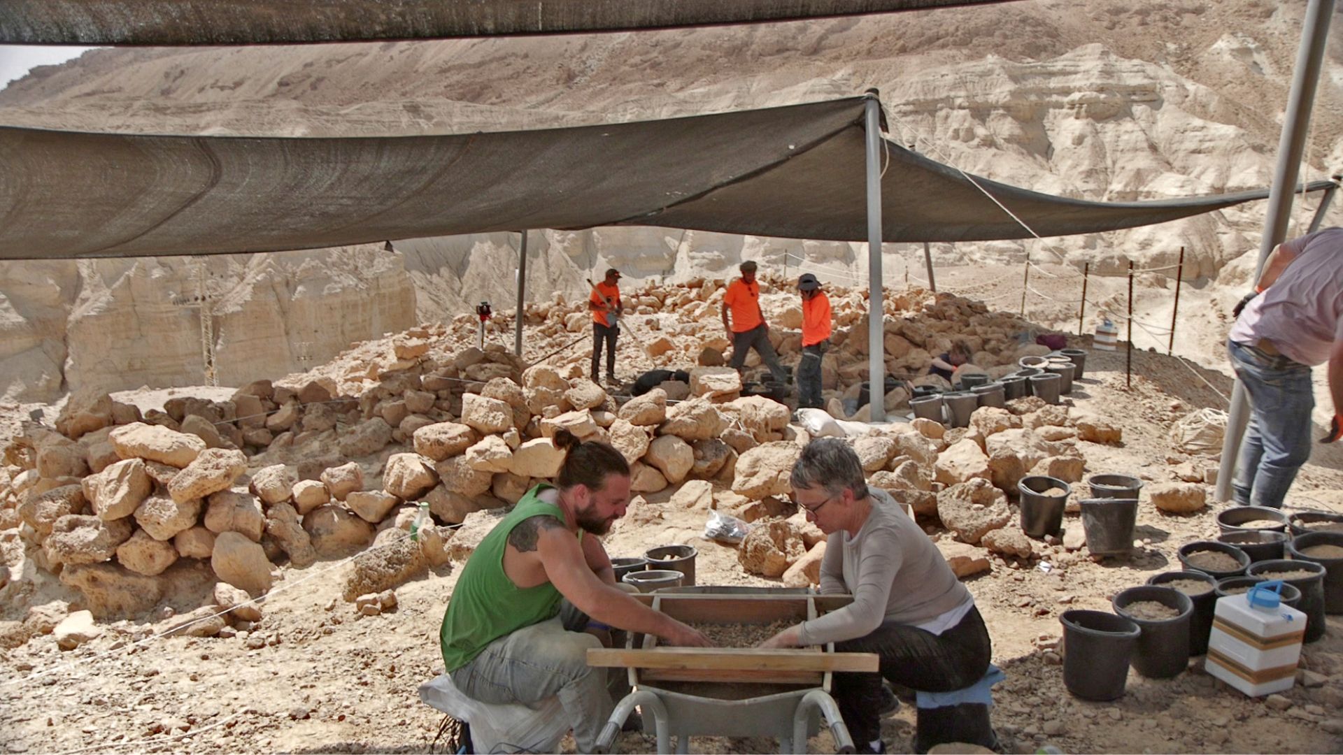 2,200-year-old mysterious pyramid packed with coins, weapons discovered ...