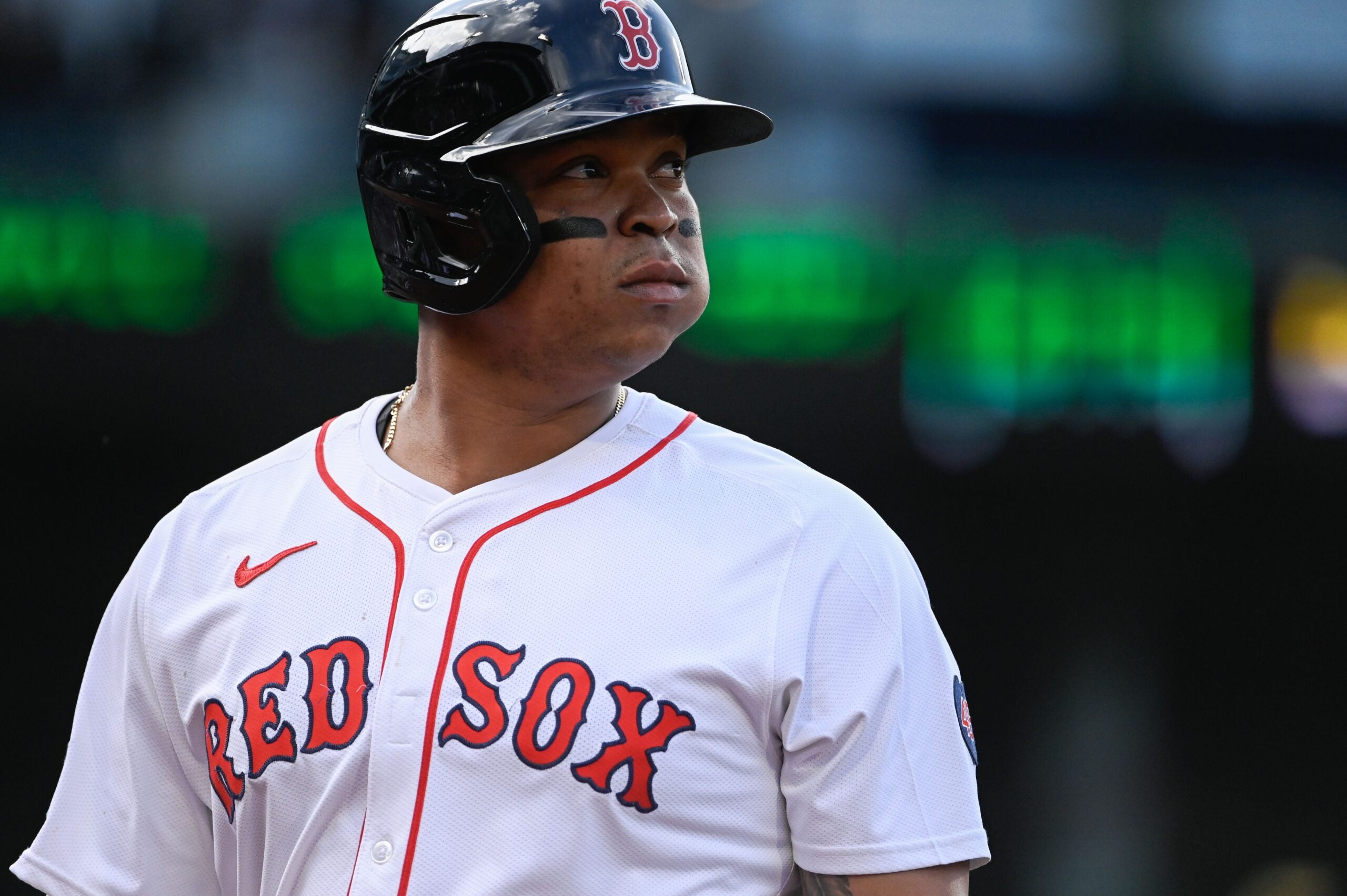 Rafael Devers will not play 3B for Red Sox on Alex Bregman’s off days, Alex Cora says