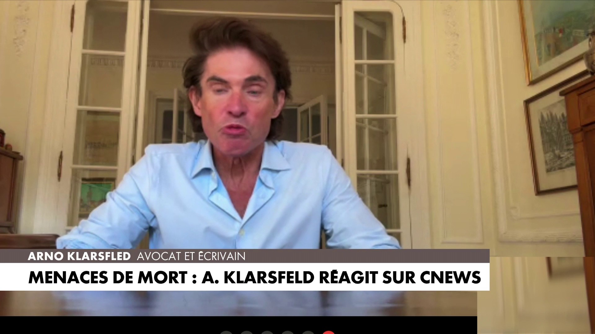 Arno Klarsfeld : «Je sens qu'il y a un danger autour de mon père»