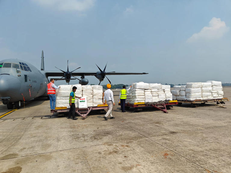 'Operation Brahma': Two Indian naval ships on way to Myanmar, field hospital to be deployed