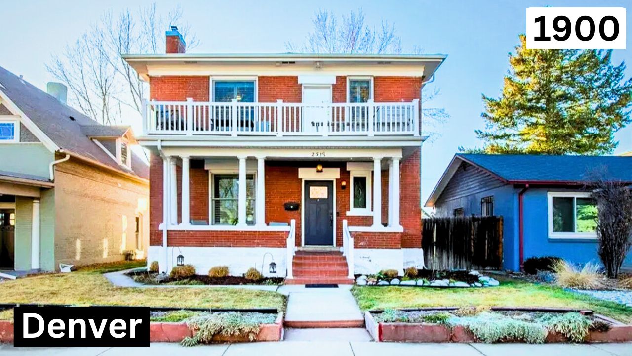 Explore a Classic 1900 Denver Square Near City Park and Whittier Cafe