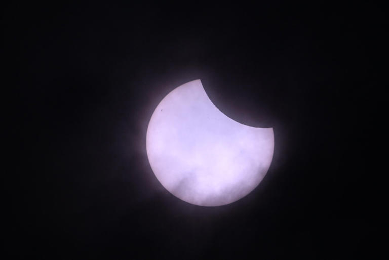 See photos of the March partial solar eclipse