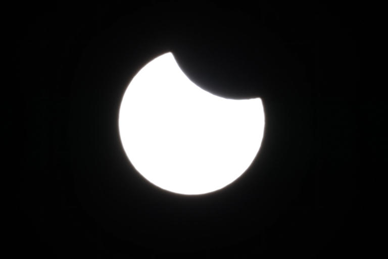 Solar eclipse: Photos of today's rare "double sunrise" eclipse