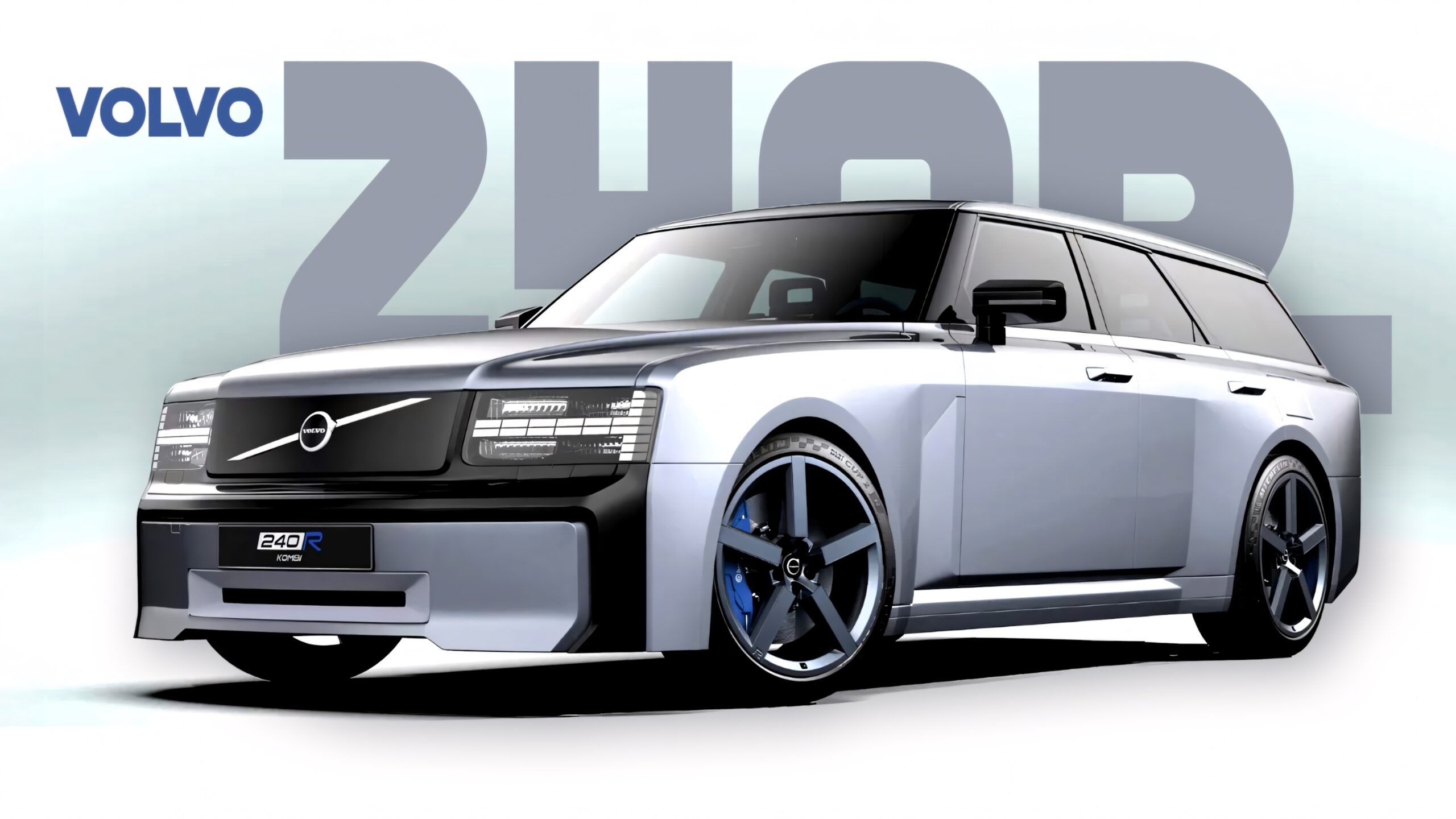 Volvo 240R EV Study Throws A Brick At Electric Performance