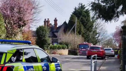 Fatal house fire, Station Road, Rushton