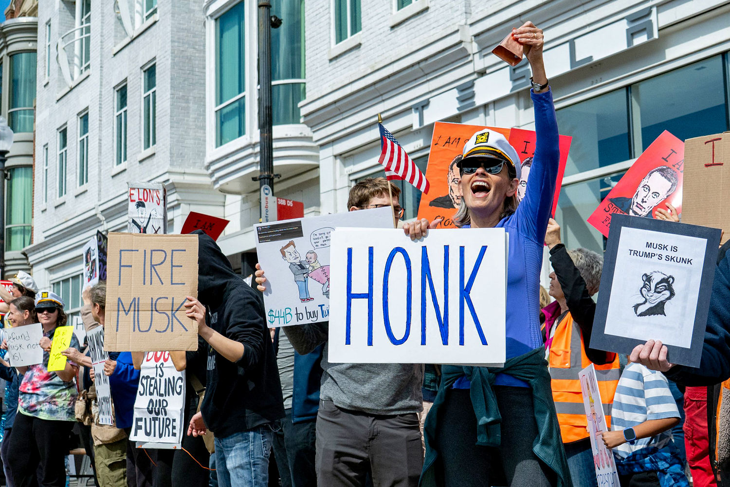 The brazen hypocrisy of the right's Tesla protest outrage