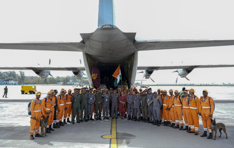 India sendin 80 NDRF personnel to quake-hit Myanmar