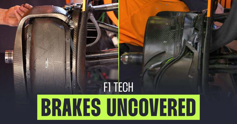 F1 uncovered: The hidden McLaren MCL39 brake design details