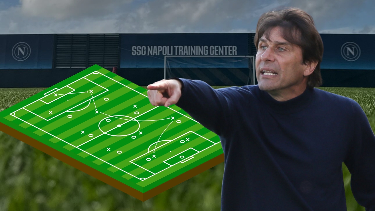 SSC Napoli, tornano i Fab Four: Conte pensa a questi quattro moduli!