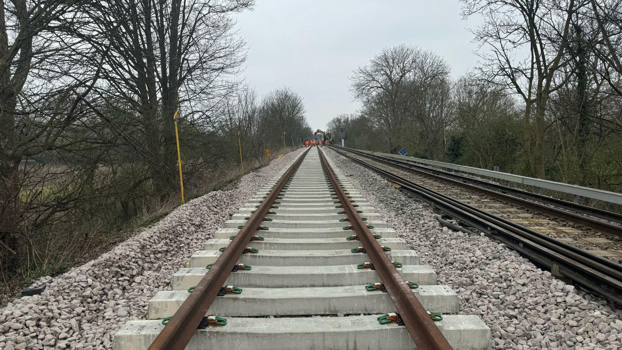 Rail line reopens after week-long closure