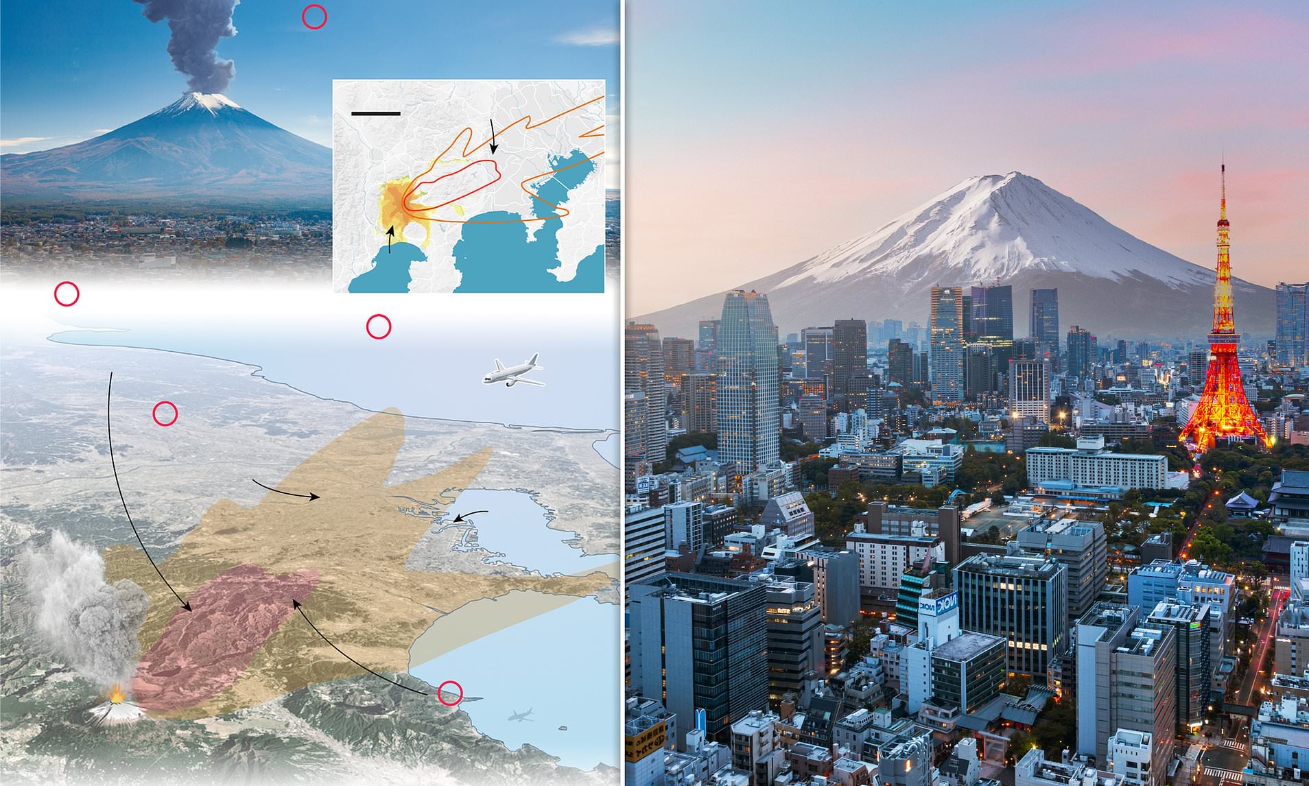 How catastrophic Mount Fuji eruption would devastate Tokyo