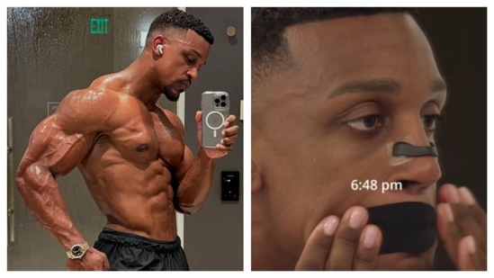 Ice baths to nose strips and mouth tape: Fitness influencer Ashton Hall ...