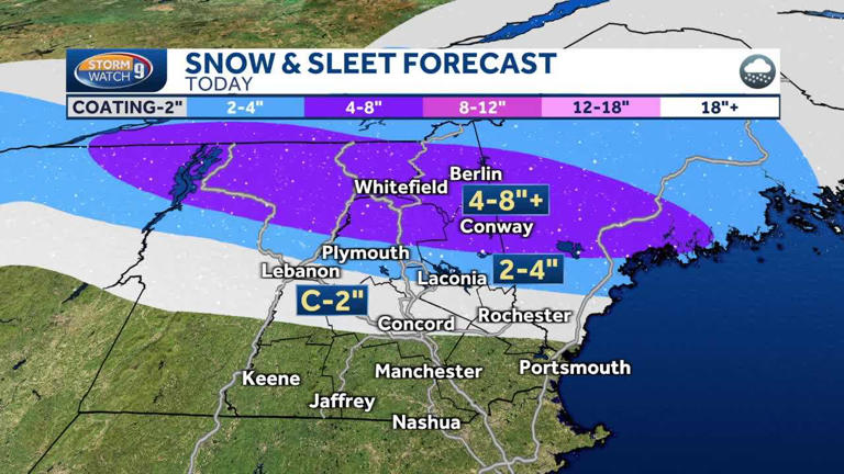 Icing potential growing for some areas of New Hampshire amid long ...