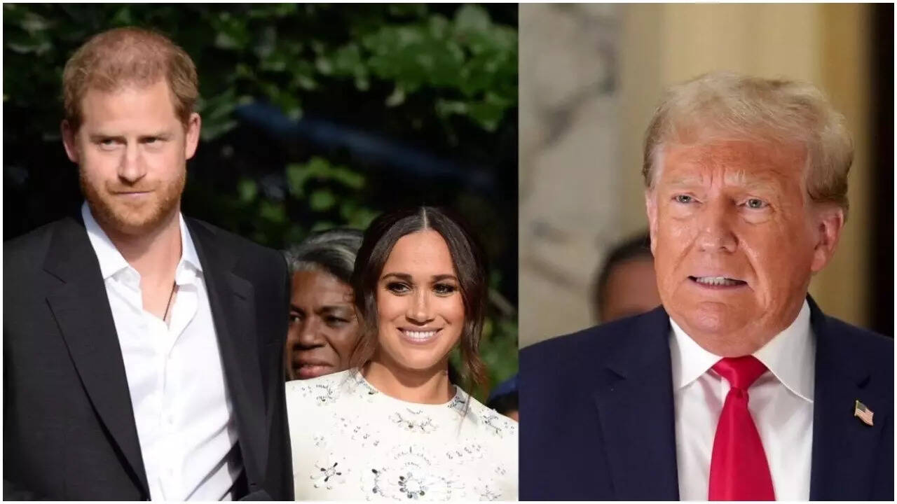 Trump dismisses idea of deporting Prince Harry and Meghan amid visa ...