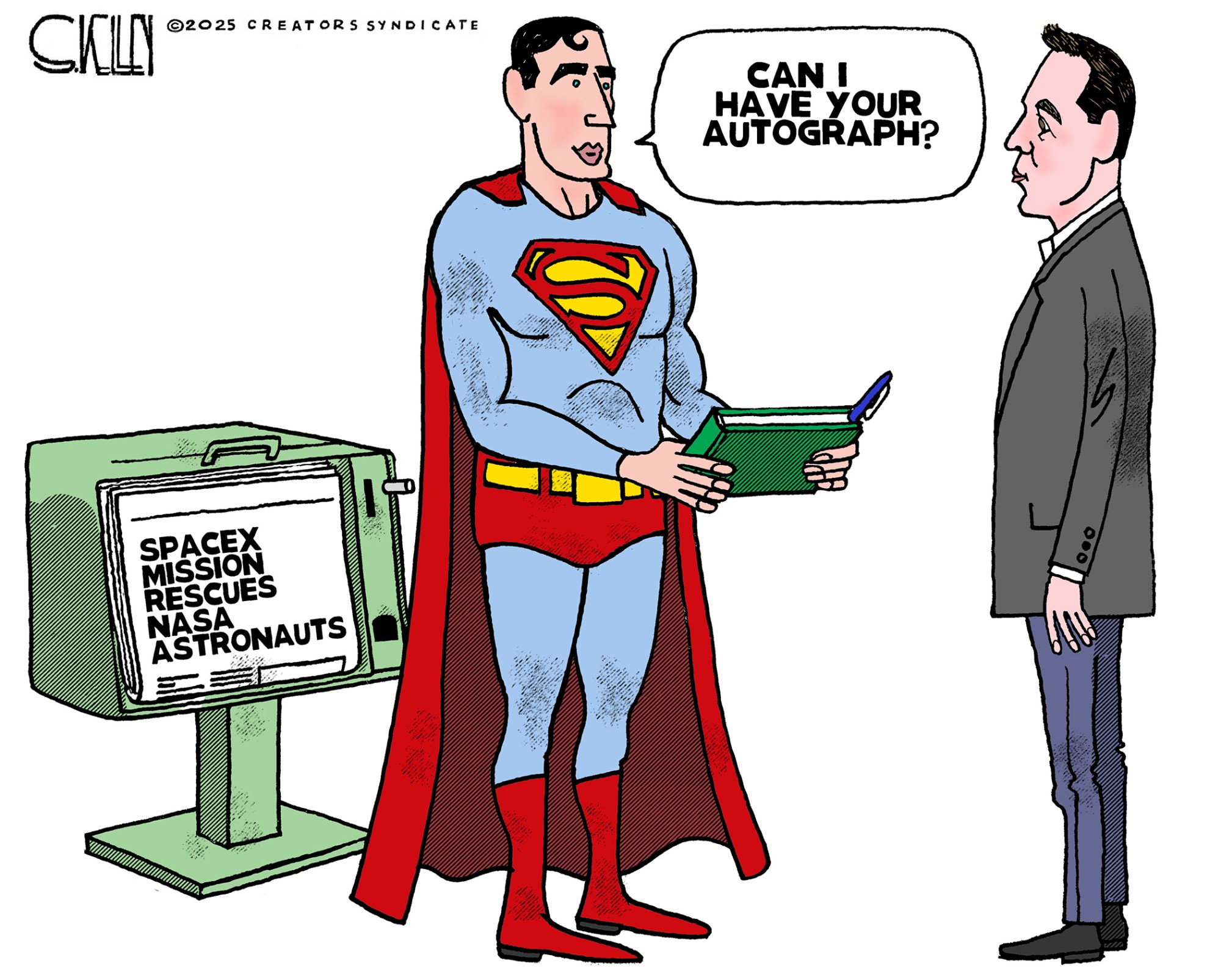 The Latest Political Cartoons From Steve Kelley