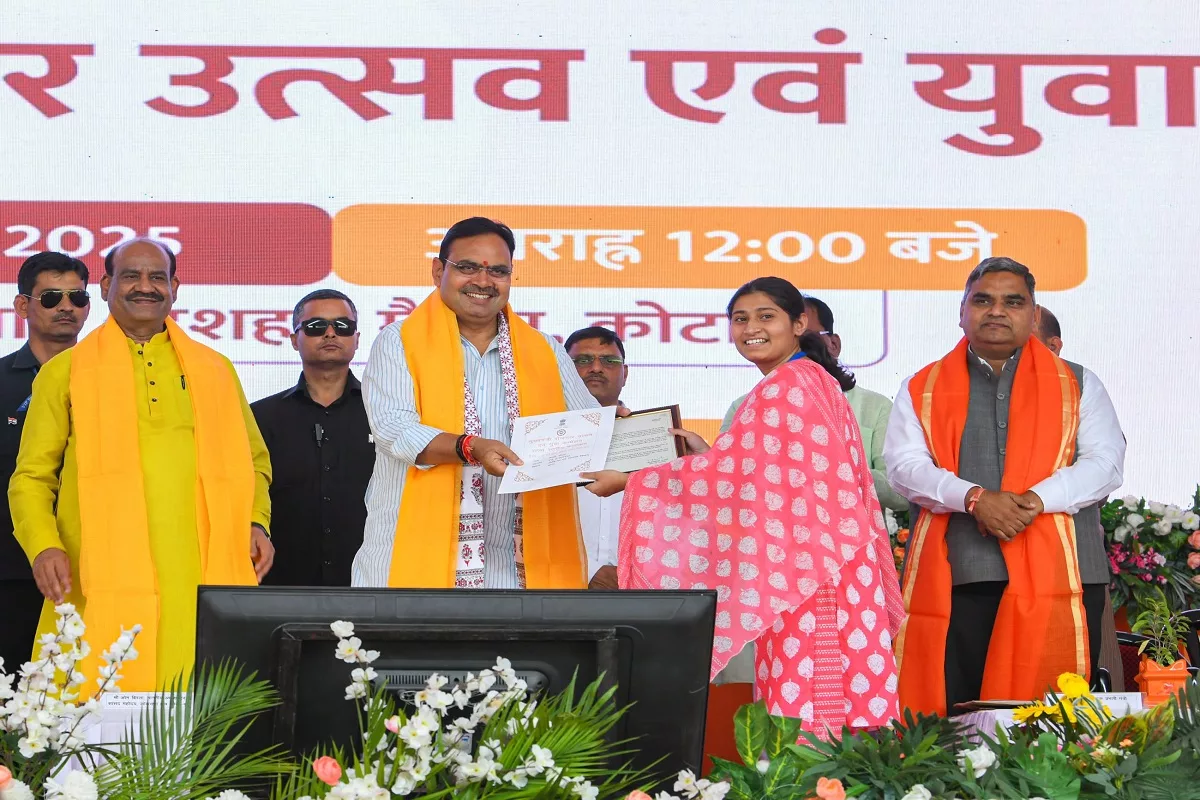 Rajasthan CM hands appointment letters to youths, promises to fill 1.25 ...