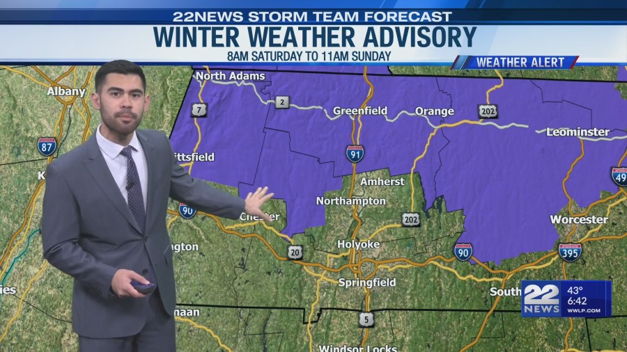 Winter Weather Advisory: Freezing rain through Sunday morning