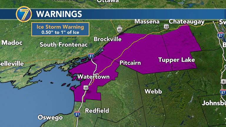 4:30 PM Ice Storm Warning Update