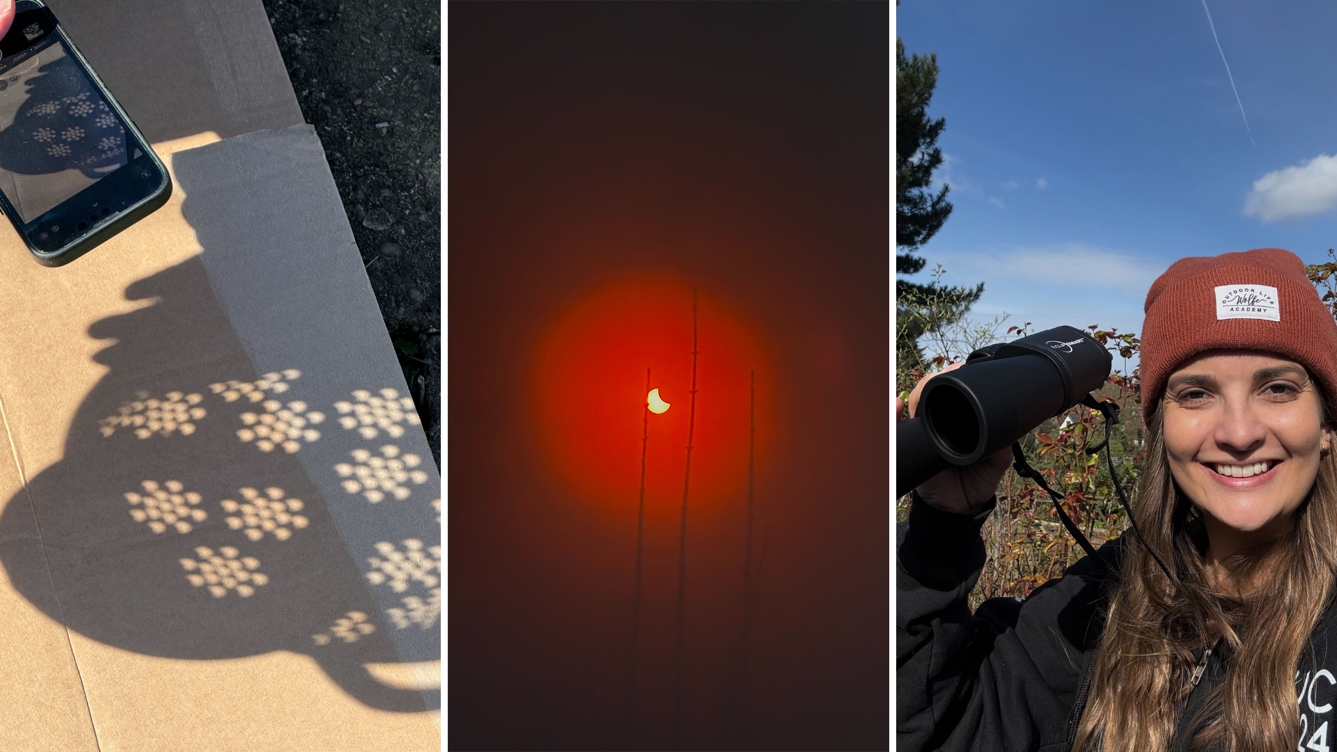1st solar eclipse of 2025 puts on stunning show for skywatchers around ...