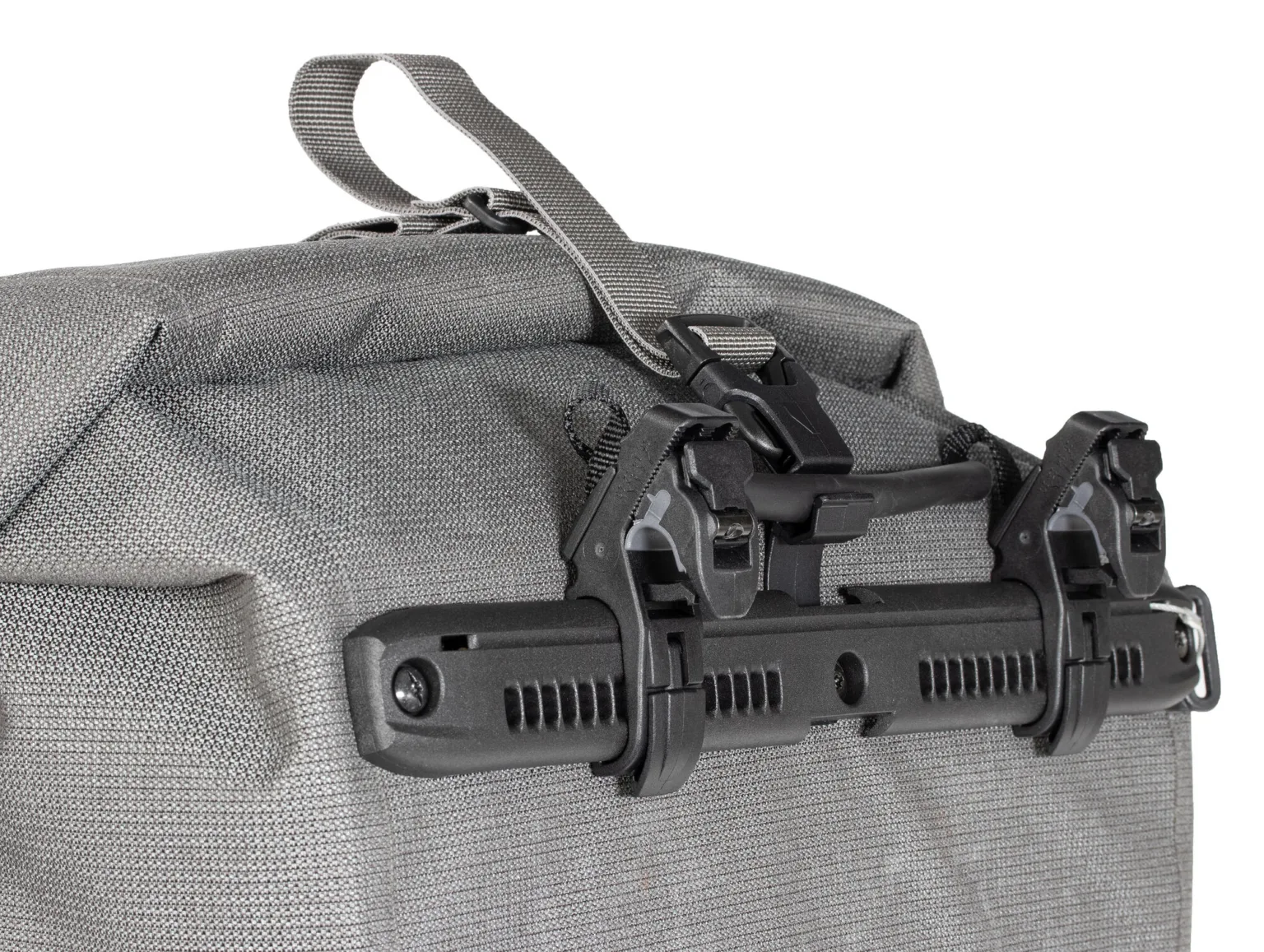 Ortlieb’s New Versatile Quick-Lock System Adjusts to Rack Tube Diameter