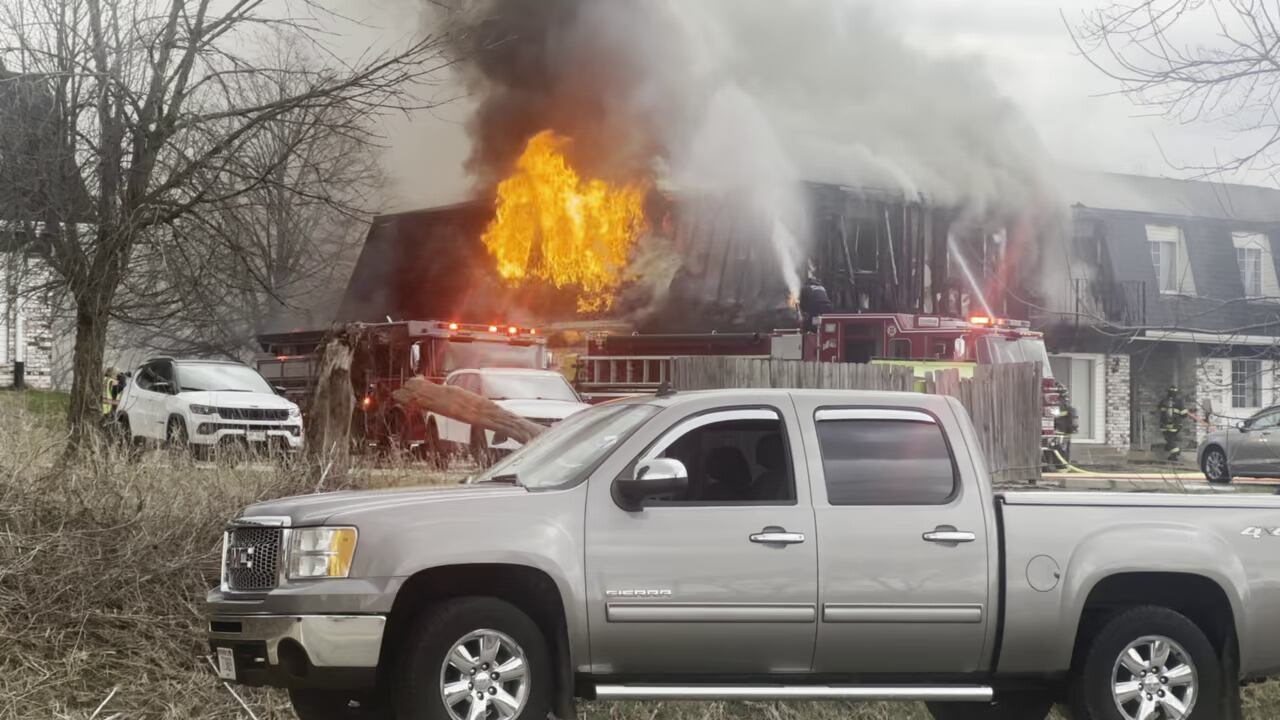 More than 20 people displaced after fire at apartment building in ...