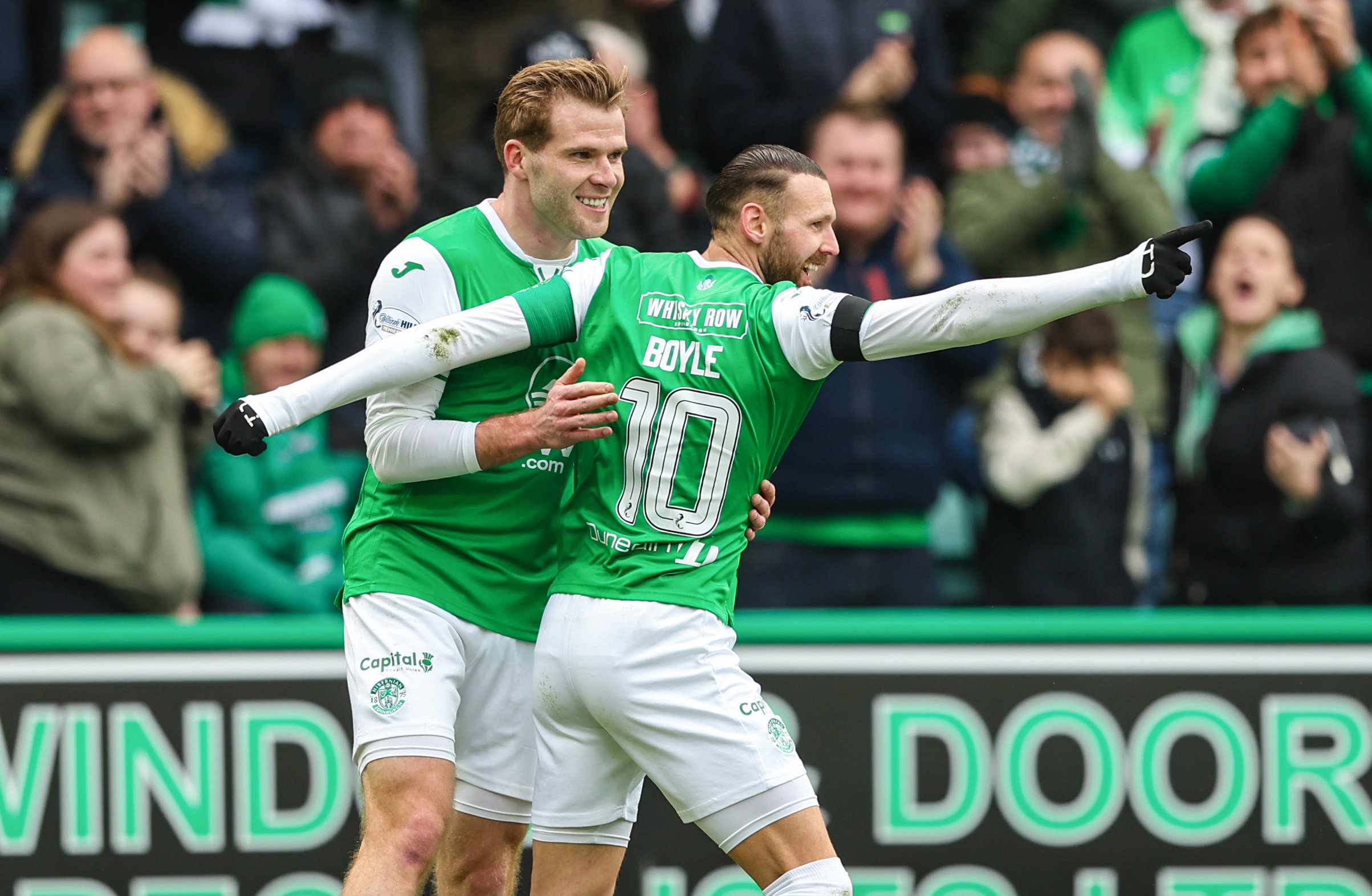 Hibs hero chasing goal century, veteran's burning desire and praise for ...