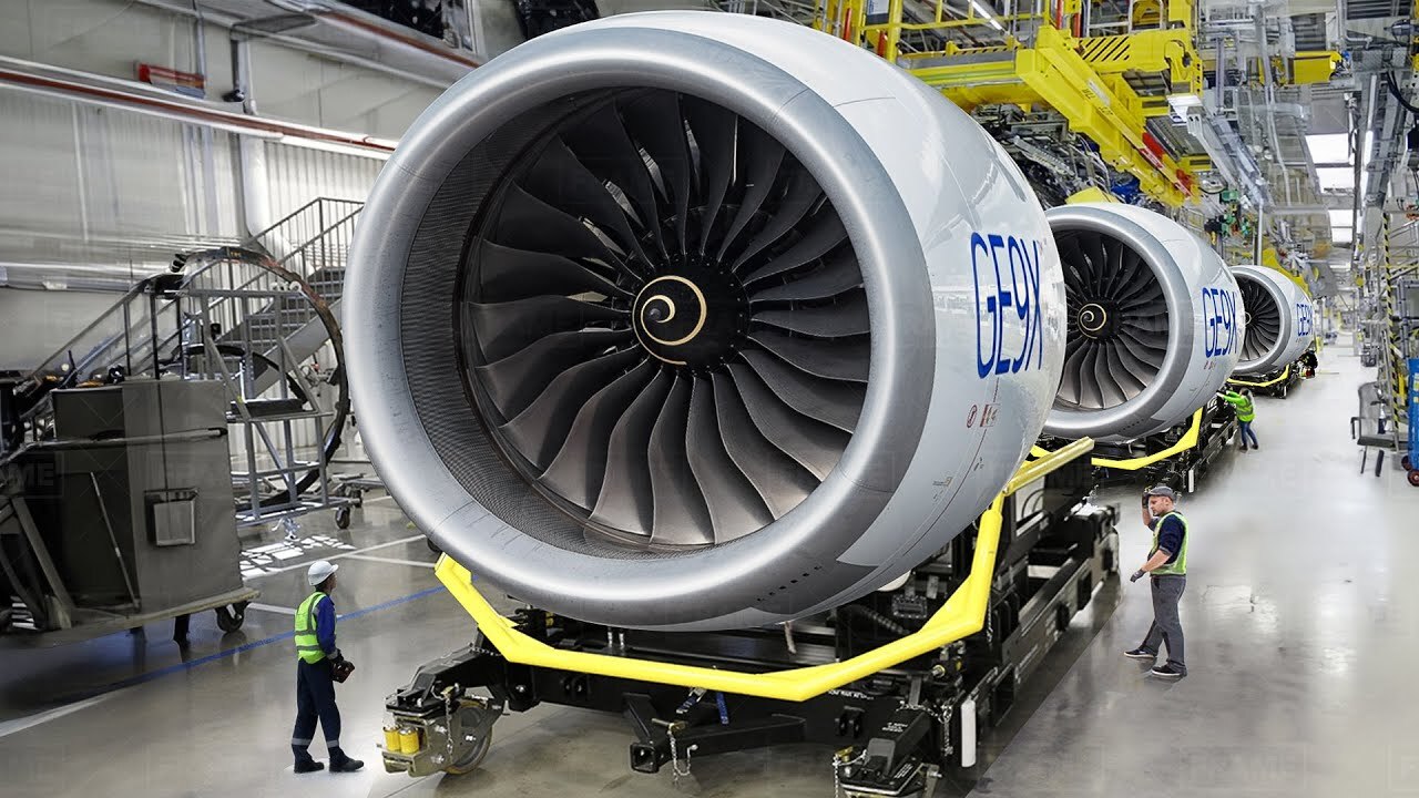 How They Produce World's Largest Engines Ever Produced
