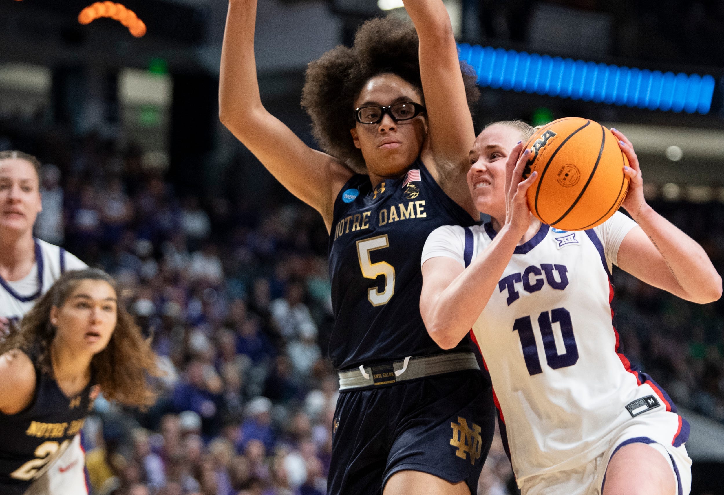 Notre Dame women's basketball loses to TCU in NCAA Tournament Sweet 16