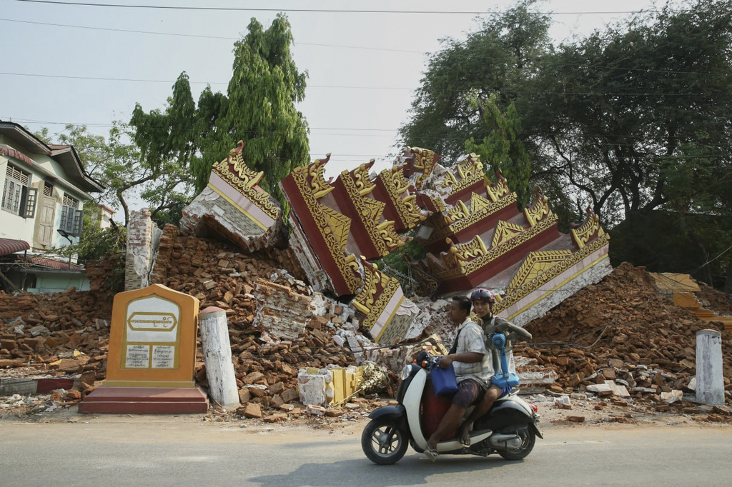 Myanmar quake death toll rises to 1,644 as resistance movement ...