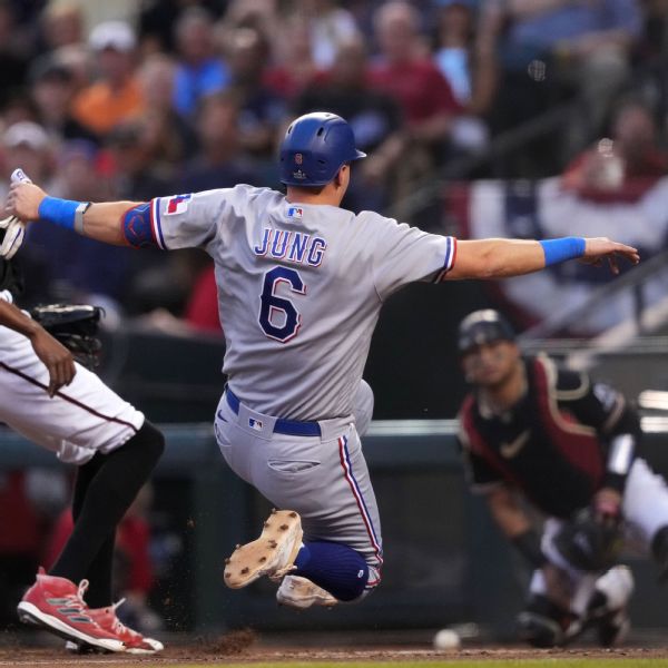 Rangers' Josh Jung out at least a few days with neck issue