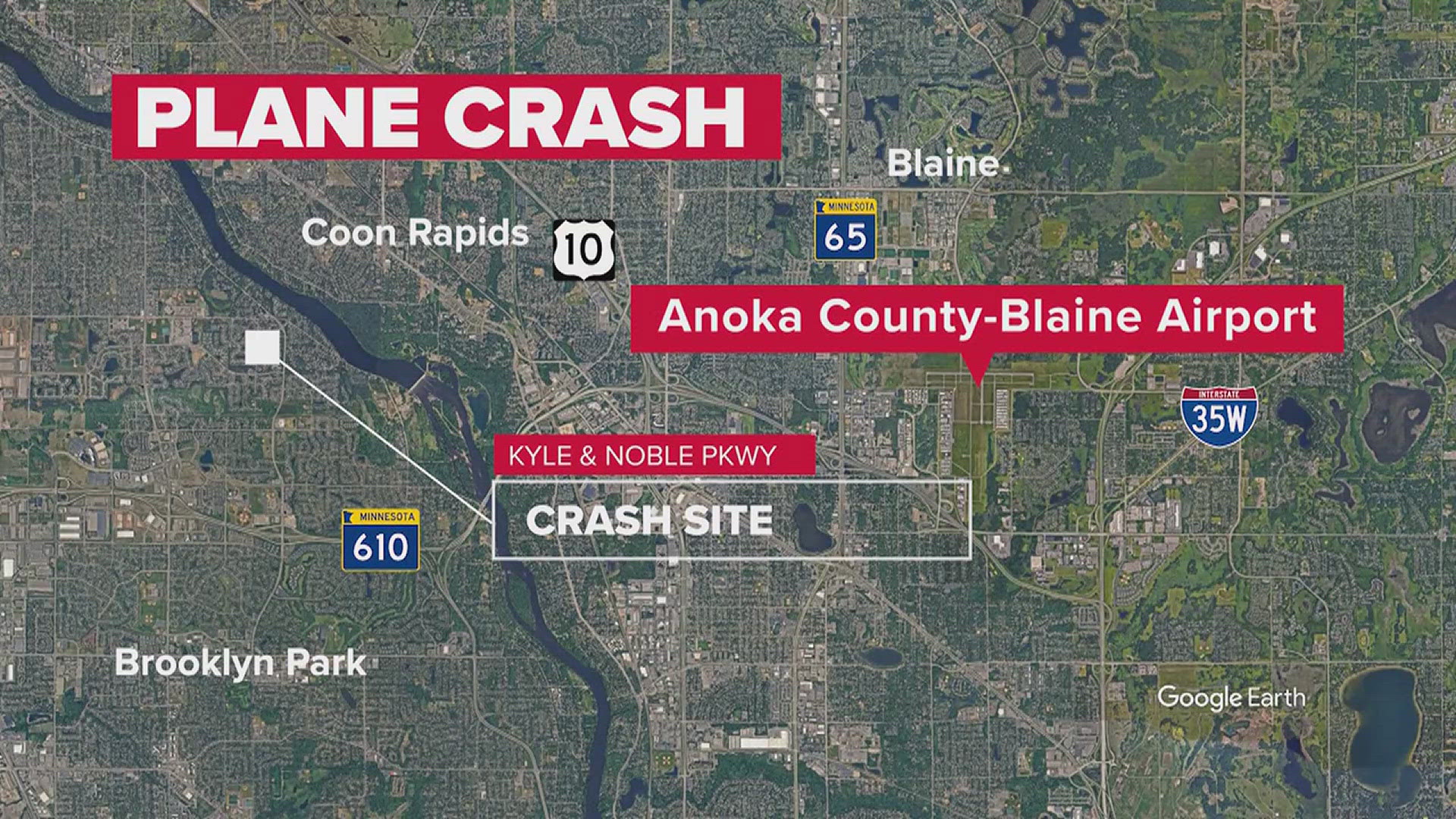 Small plane flying from Des Moines crashes in Minnesota