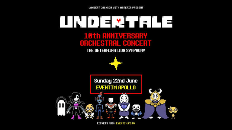 A live orchestra will perform Undertale’s soundtrack in London to ...