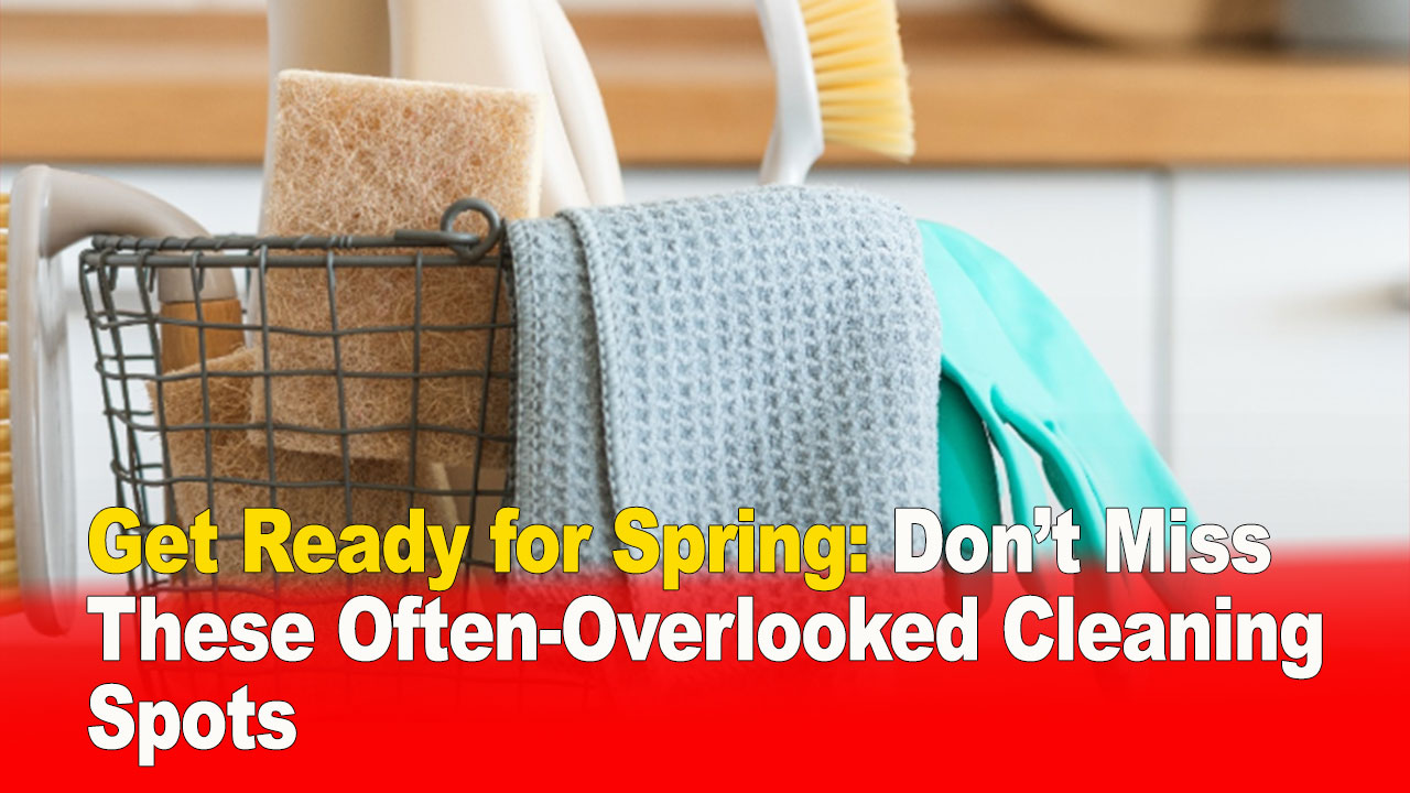 Get Ready for Spring: Don't Miss These Often-Overlooked Cleaning Spots