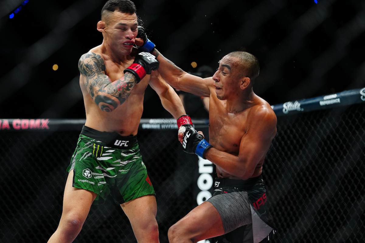Kevin Borjas venció al favorito Lazy Boy Rodríguez en UFC México