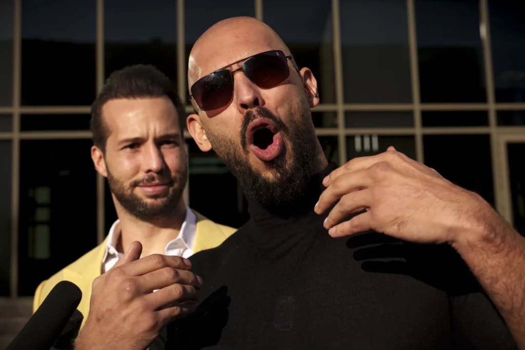 Andrew Tate’s ex-girlfriend accuses him of sexual assault and battery ...