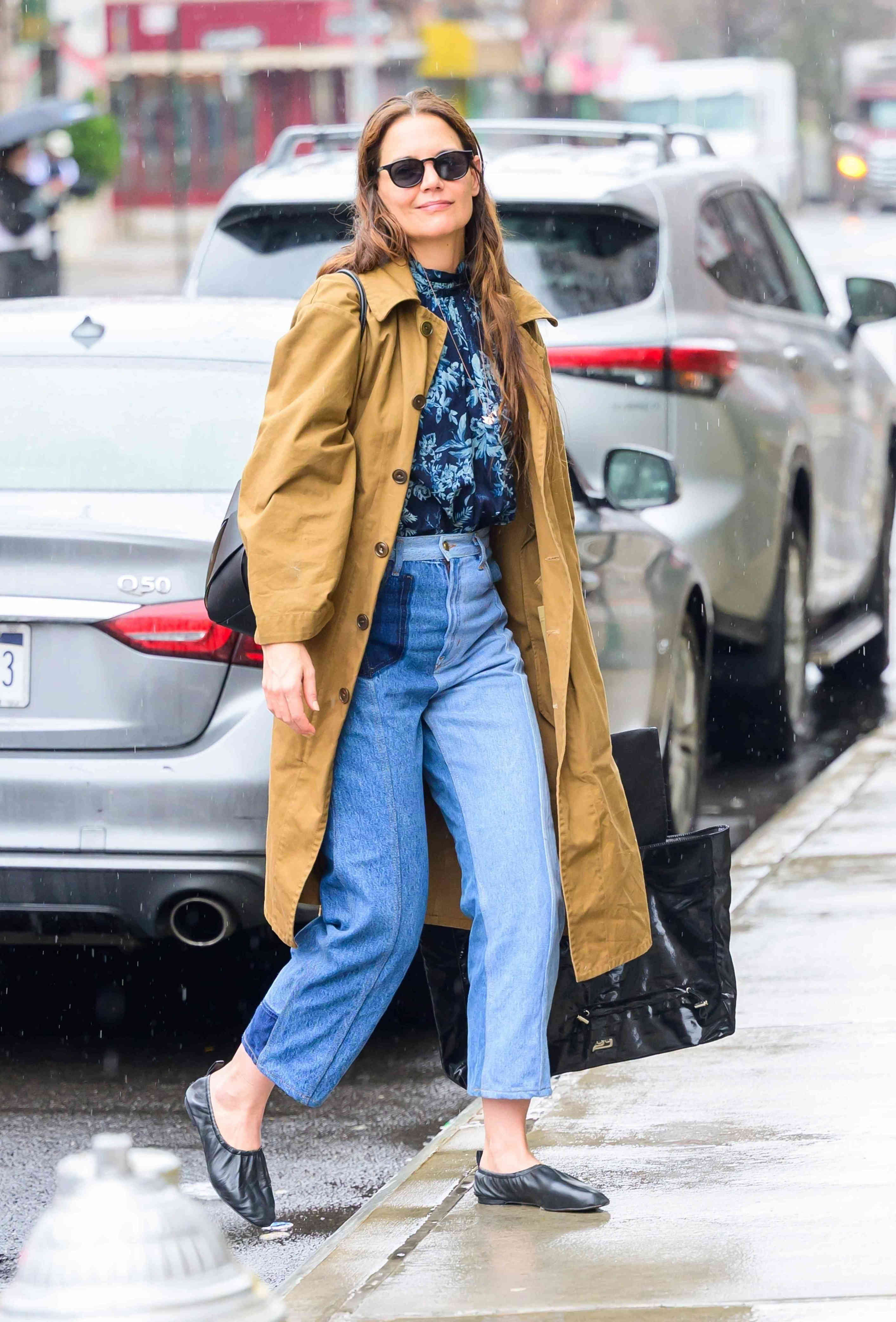 Katie Holmes’s Clashing Look Included the Most Unexpected Version of ...