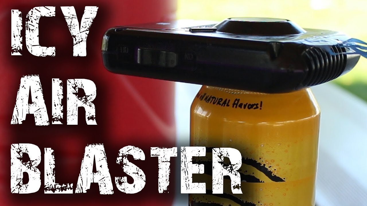 How an Icy Air Blaster Packs a Cooling Punch