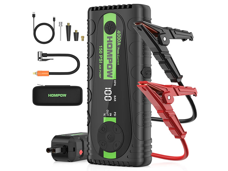 Save $70.98 on all-in-one jump starter and air compressor