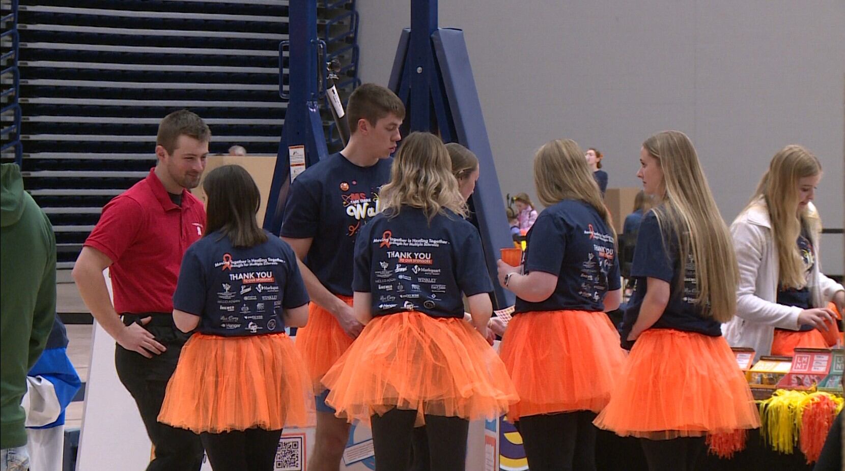 Walk and roll event in support of people with MS